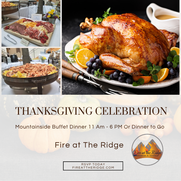 Thanksgiving Dinner – Dine In or To Go - Powder Ridge Mountain Park ...